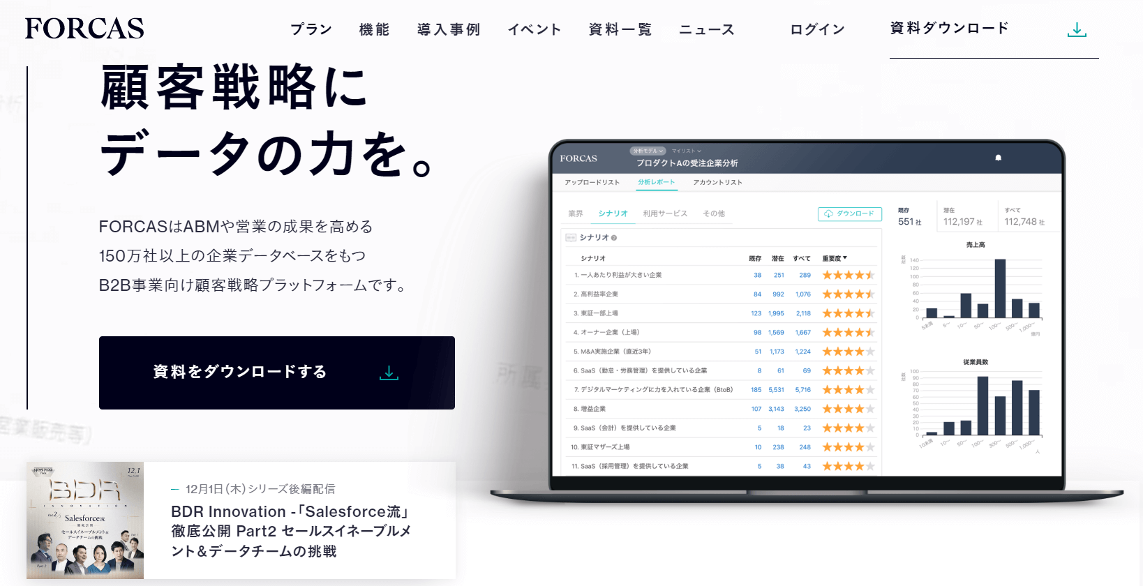 【2024年1月最新】企業データベース比較10選 | SFA JOURNAL