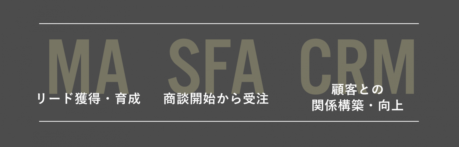 MA、SFA、CRMの全てを搭載した「ネクストSFA」 | SFA JOURNAL