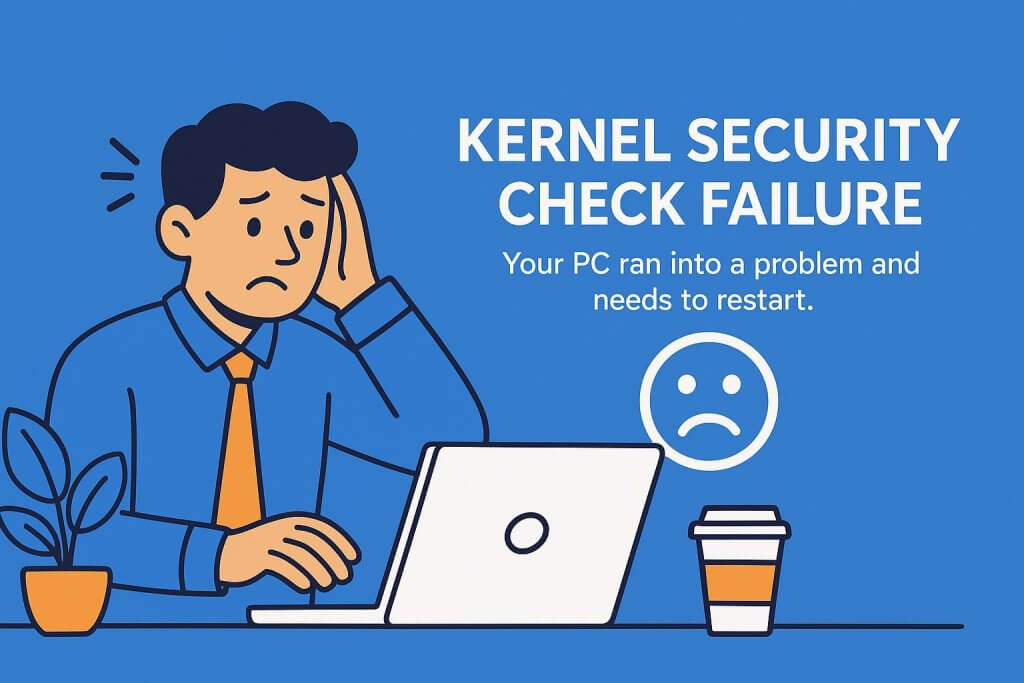 KERNEL SECURITY CHECK FAILUREエラーの原因と修復ガイド | SFA JOURNAL