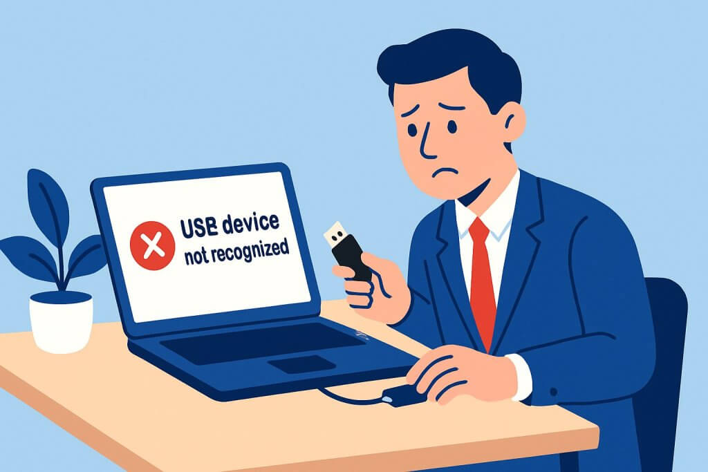 「USBデバイスが認識されません」と表示される原因と解決方法 | SFA JOURNAL