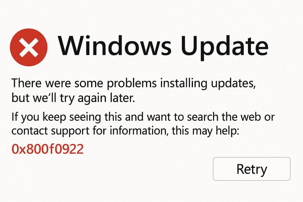 Windows Update エラー 0x800f0922の原因と対処法 | SFA JOURNAL